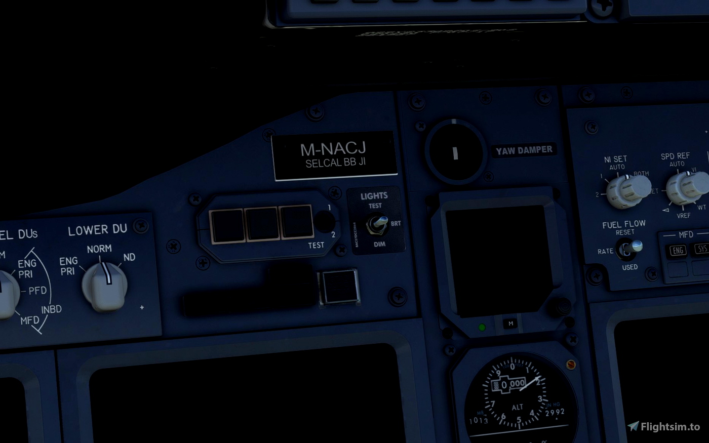 PMDG BBJ | M-NACJ for Microsoft Flight Simulator | MSFS
