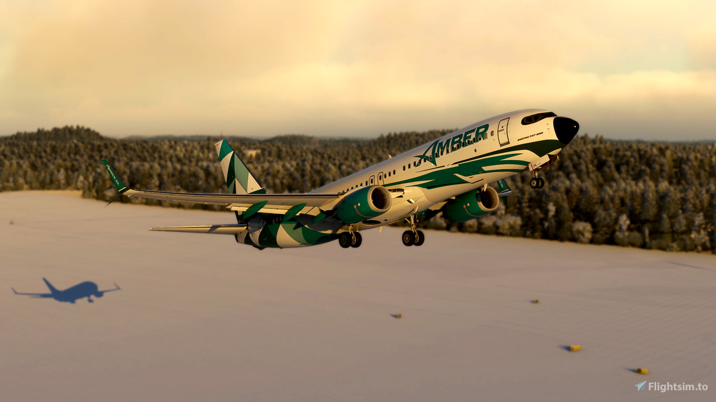 PMDG Boeing 737- 800 SSW / OK-CHL / Amber Virtual RETRO - 4K + interior ...