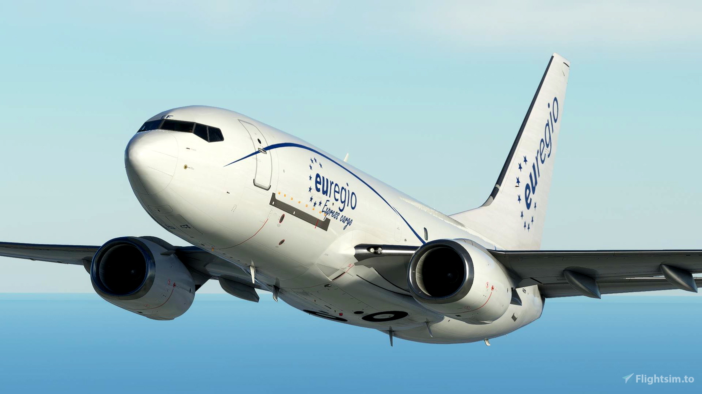 PMDG Boeing 737-700 BDSF | Euregio Express Cargo [fictional airline ...