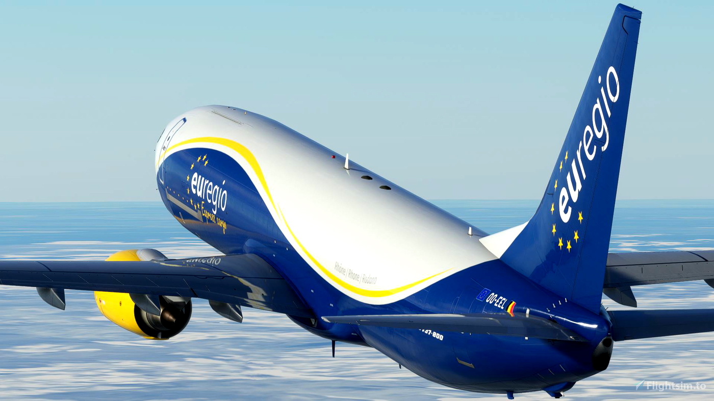 PMDG Boeing 737-800 BDSF | Euregio Express Cargo [fictional airline ...