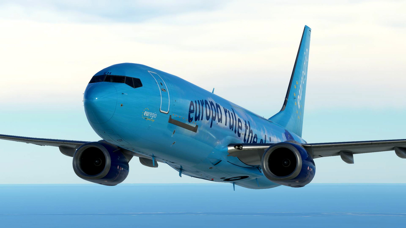 PMDG Boeing 737-800 BDSF | Euregio Express Cargo [fictional airline ...