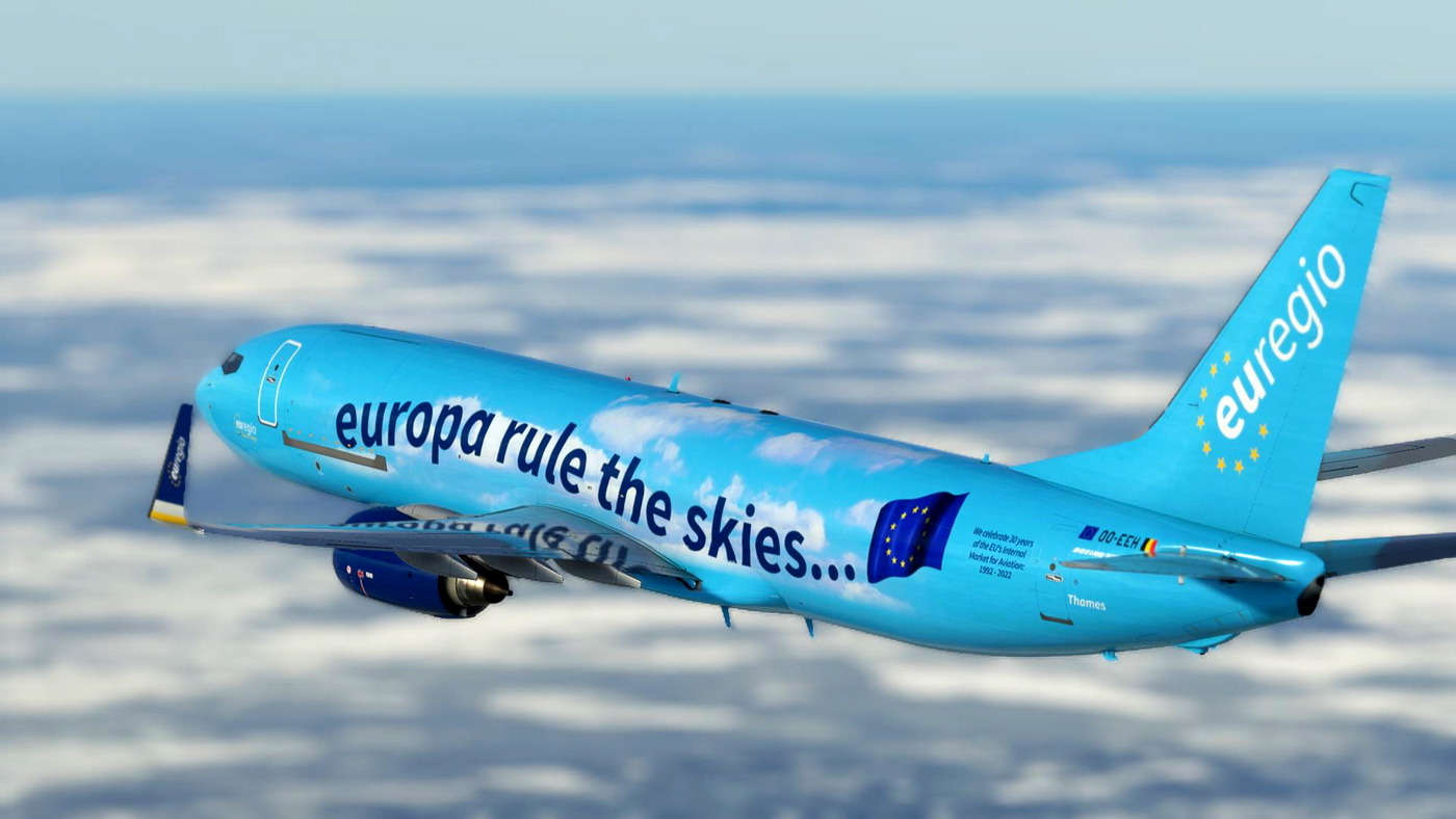 PMDG Boeing 737-800 BDSF | Euregio Express Cargo [fictional airline ...