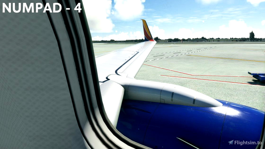 PMDG Boeing 737-800 Custom Camera Views | 5 Wing Views | 4 Cockpit ...