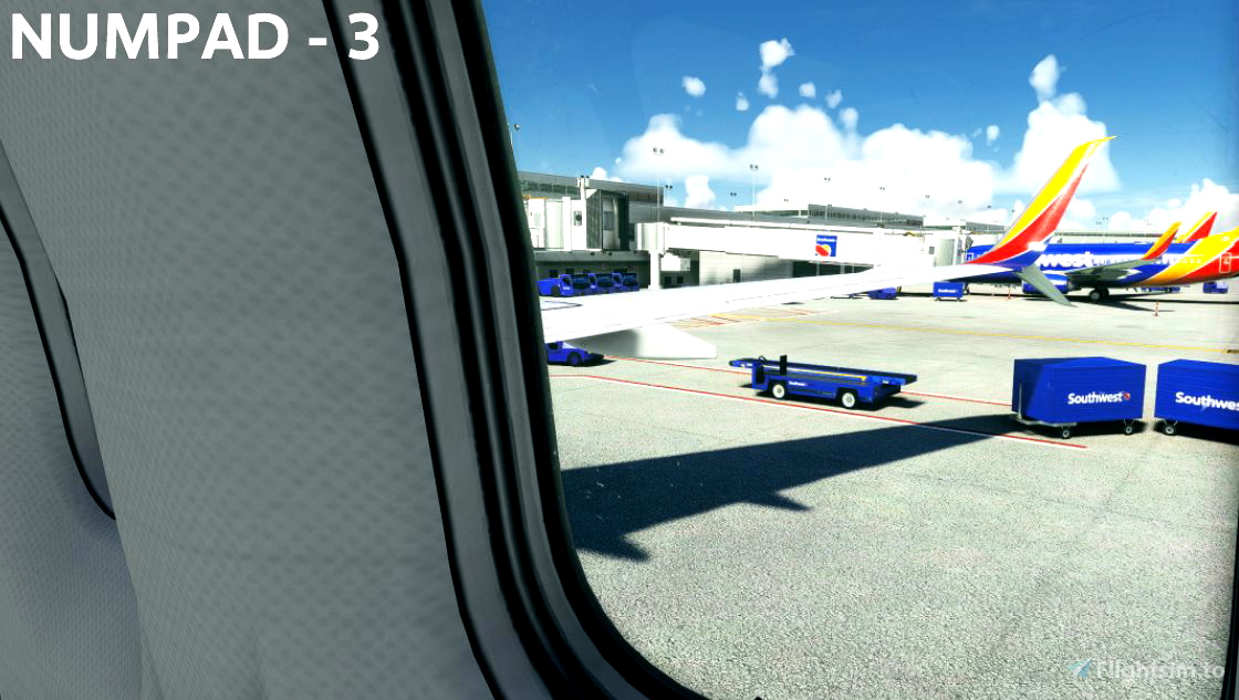 PMDG Boeing 737-800 Custom Camera Views | 5 Wing Views | 4 Cockpit ...