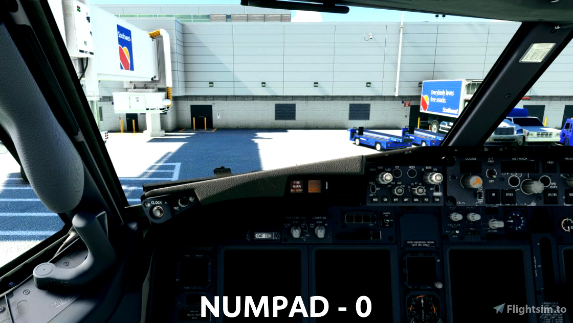 PMDG Boeing 737-800 Custom Camera Views | 5 Wing Views | 4 Cockpit ...
