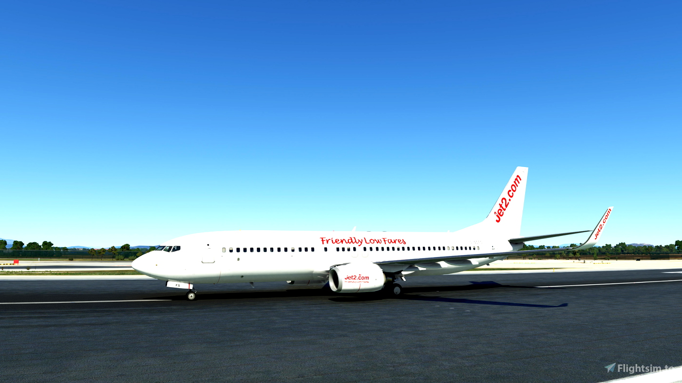 PMDG BOEING 737-800 JET2.COM Airlines (G-GDFS) for Microsoft Flight ...