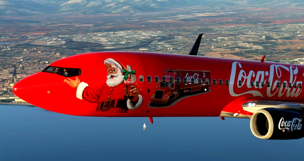 PMDG Boeing 737-800 SSW TUI Merry Christmas pour Microsoft Flight ...