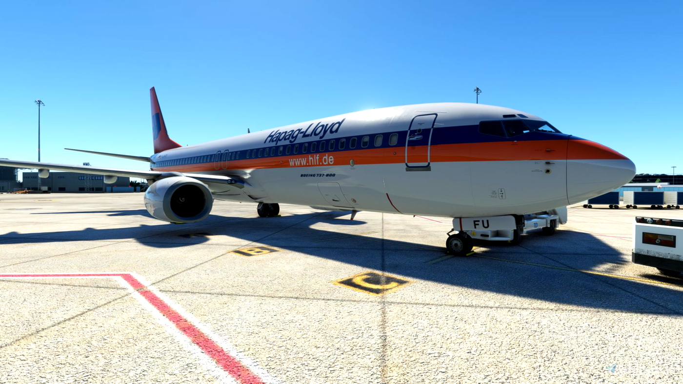 PMDG Boeing 737-800 TUI Hapag-Lloyd Flug (D-AHFU) for Microsoft Flight ...