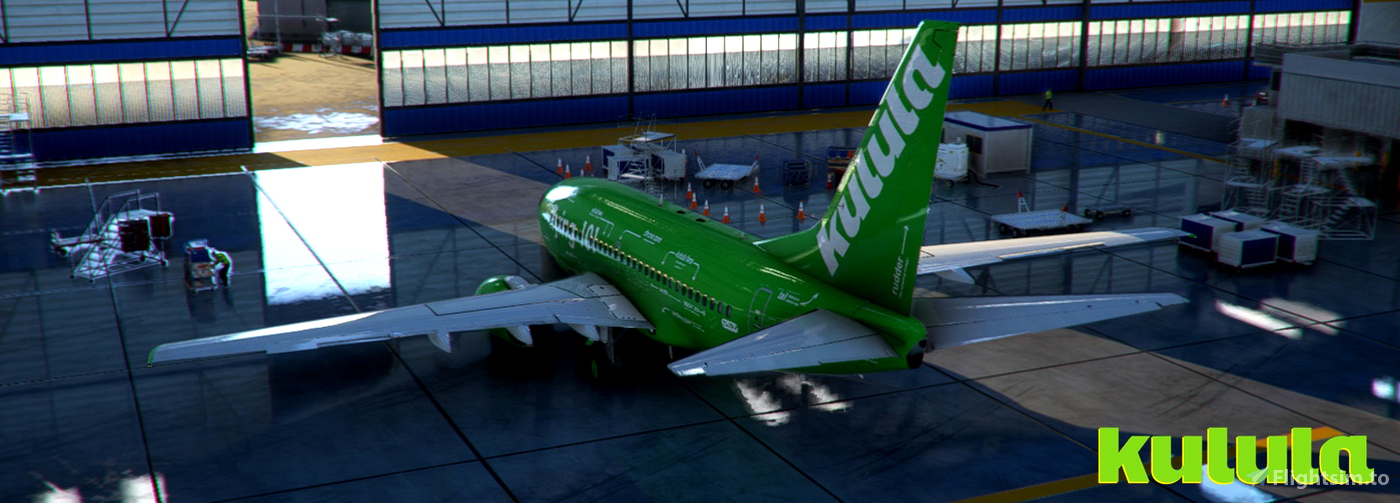 PMDG Boeing B737-600 Kulula Flying-101 ZS-ZWP for Microsoft Flight ...