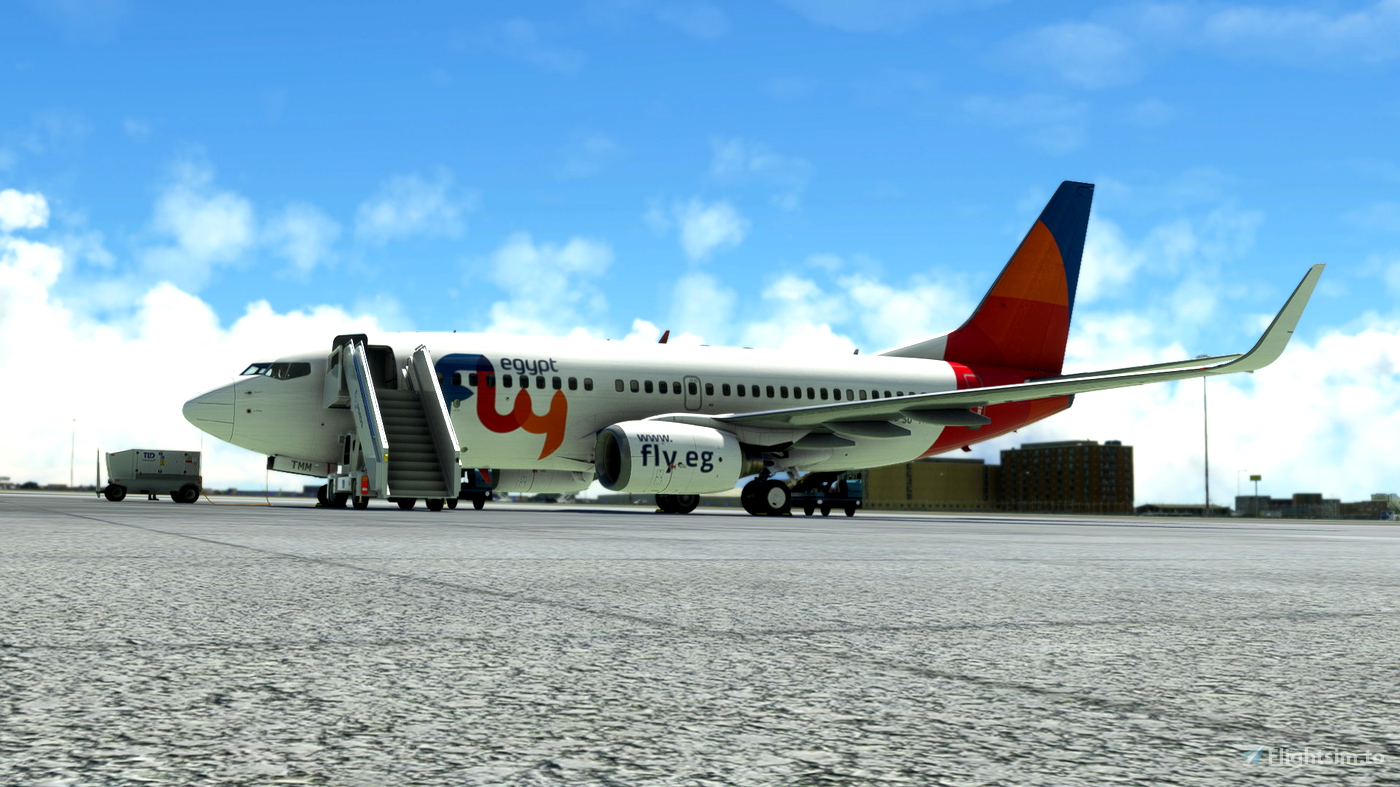 PMDG Boeing B737-700 FlyEgypt | 4K for Microsoft Flight Simulator | MSFS