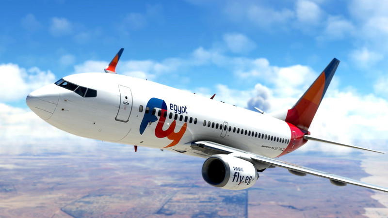 PMDG Boeing B737-700 FlyEgypt | 4K for Microsoft Flight Simulator | MSFS