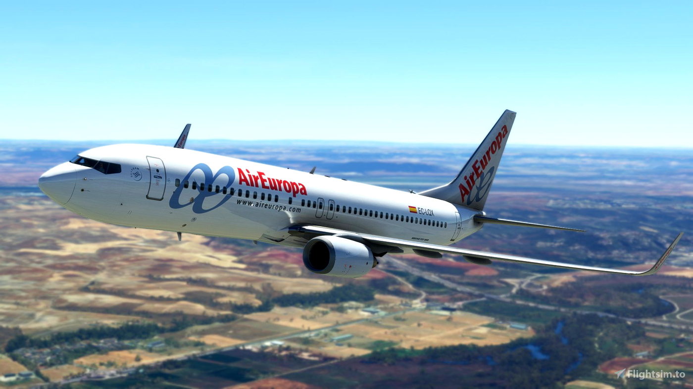 PMDG Boeing B737-800 Air Europa Old | 4K for Microsoft Flight Simulator ...