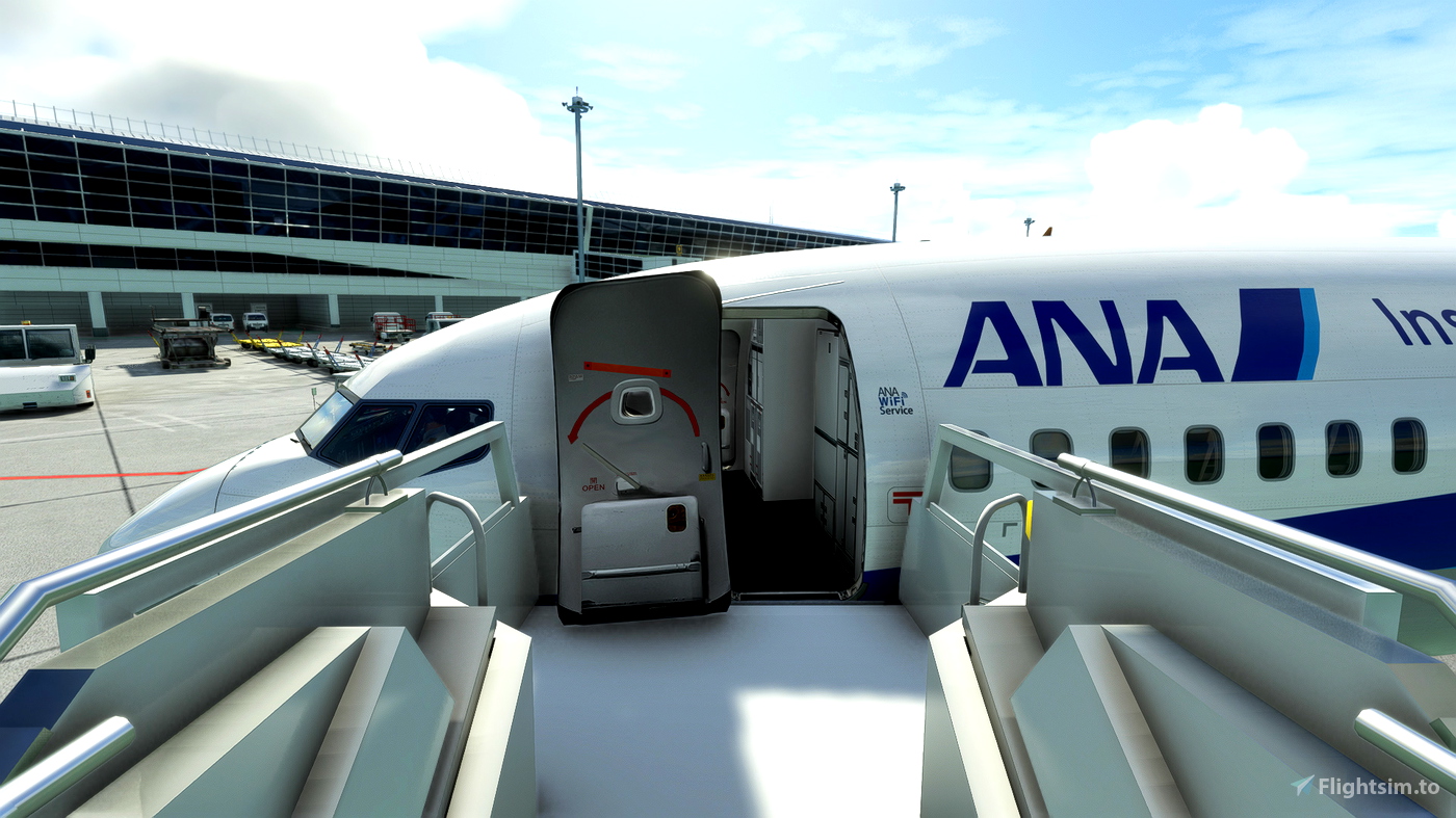 PMDG NG3 ANA 737-800 JA85AN (Regular/Tohoku Flower JET) Repaint for ...