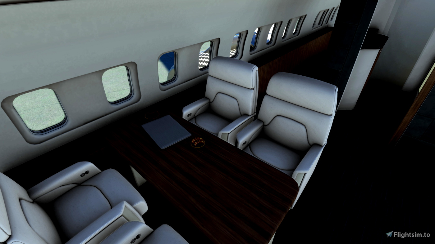PMDG737-800 BBJSSW PRIVATE JET N238PJ (FICTIONAL) for Microsoft Flight ...