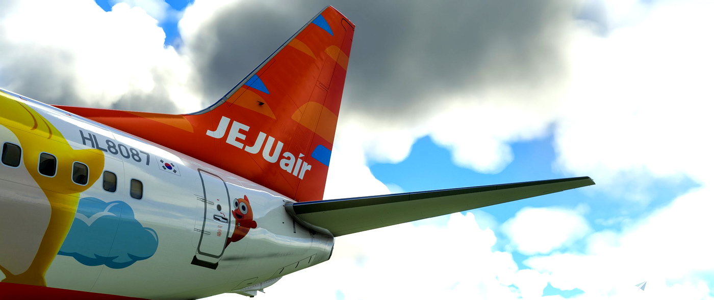 PMDG737-800 JEJU AIR HL8087 (Pinkfong-2018) за Microsoft Flight Simulator | MSFS