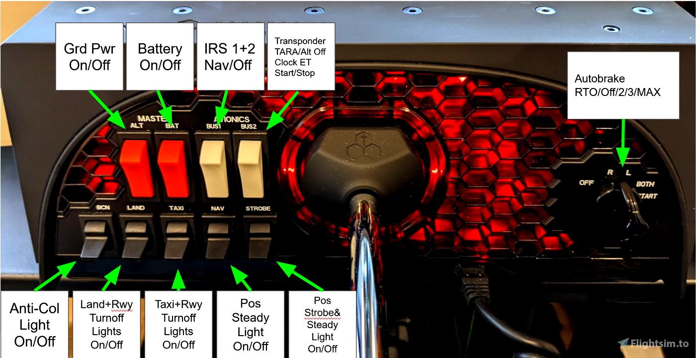 PMDG737 Axis and Ohs Scripts and Full Template for Honeycomb Alpha and ...