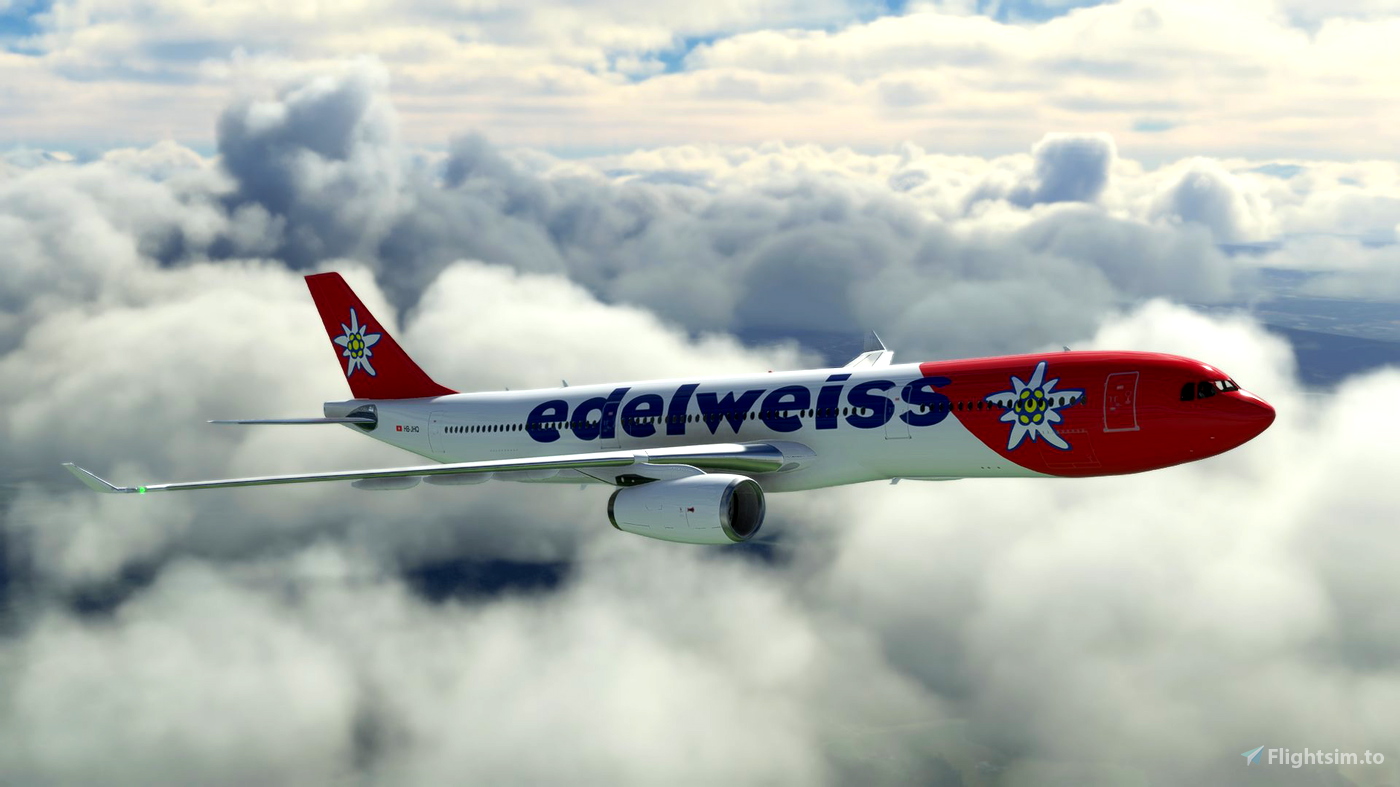 PMP Airbus A330-300 Edelweiss Air Old | 4K for Microsoft Flight ...