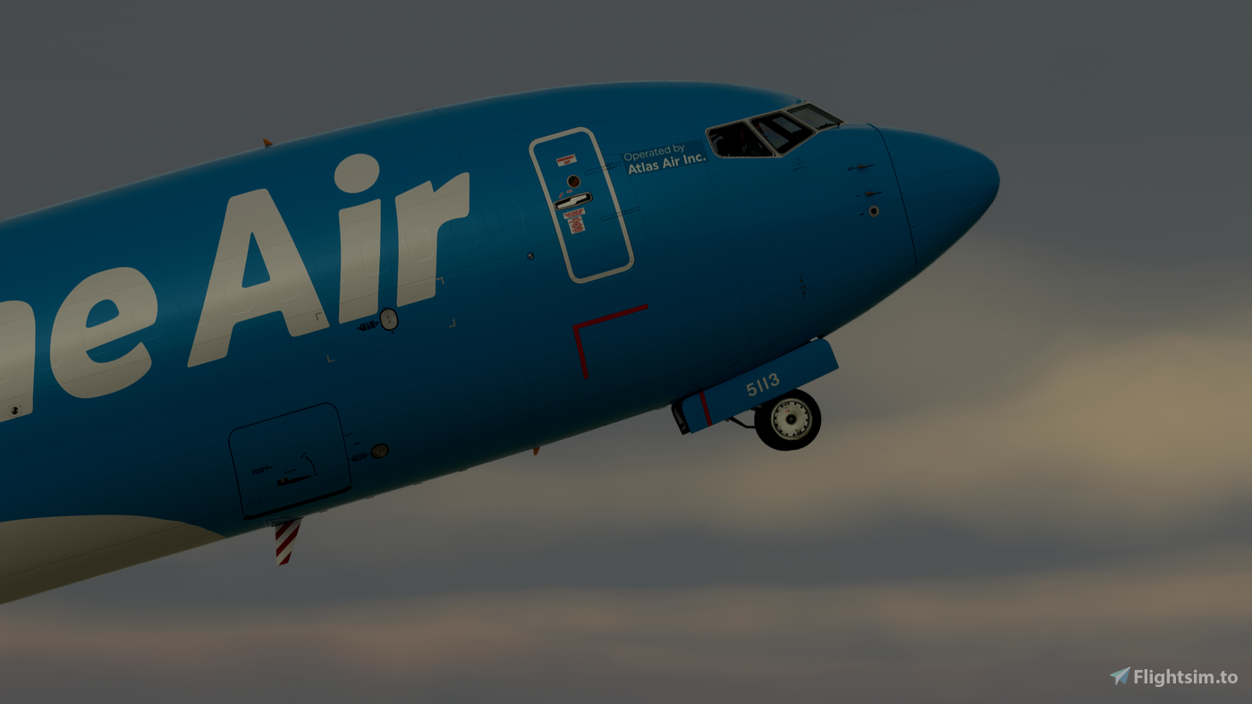 Prime Air (Atlas Air) Mini-Fleet Package - PMDG 737-800BCF for ...