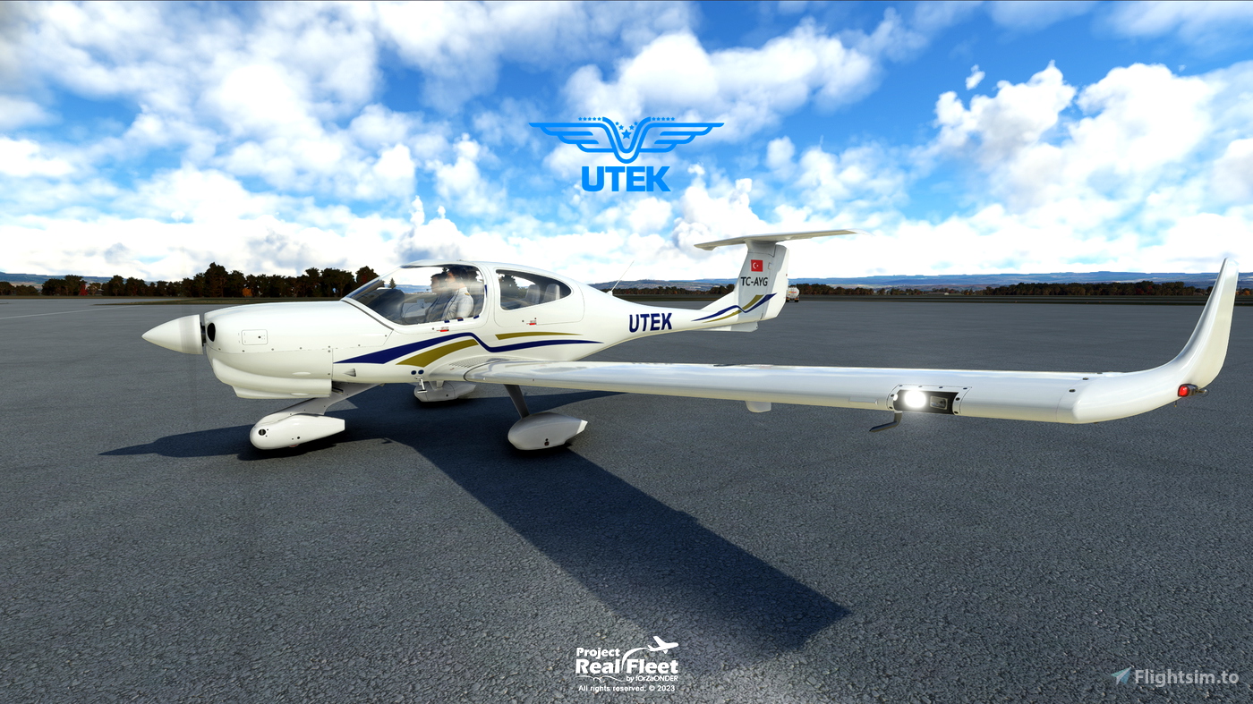 UTEK Aviation DA40 Fleet for Asobo Diamond DA40 NG, Project Real Fleet by fOrZaONDER. för ...