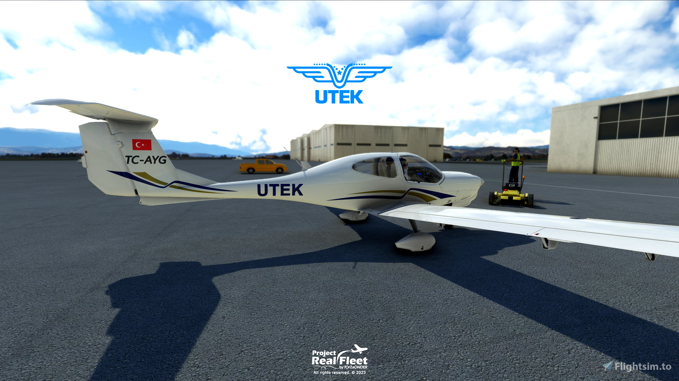 UTEK Aviation DA40 Fleet for Asobo Diamond DA40 NG, Project Real Fleet by fOrZaONDER. för ...