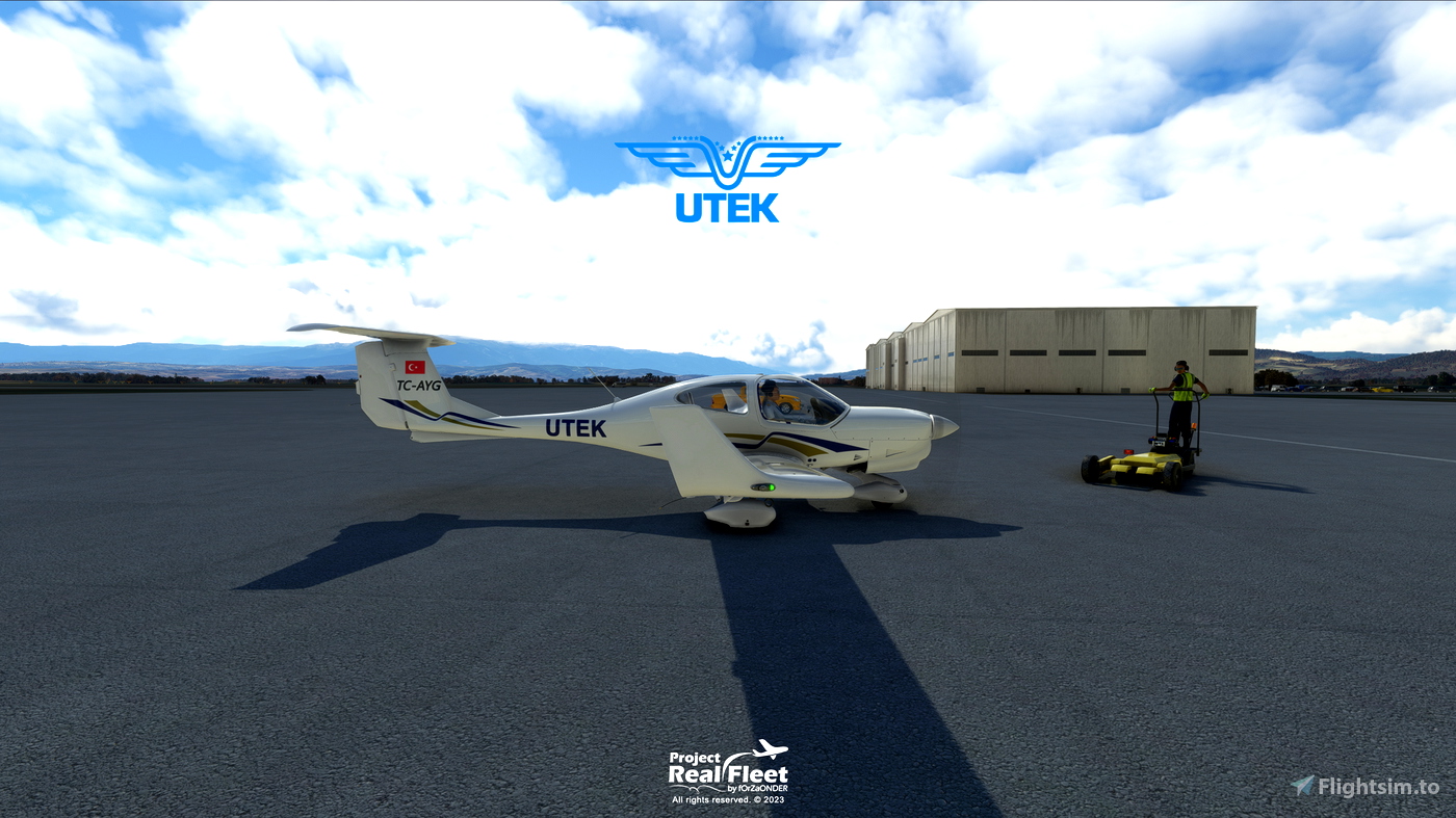 UTEK Aviation DA40 Fleet for Asobo Diamond DA40 NG, Project Real Fleet by fOrZaONDER. för ...