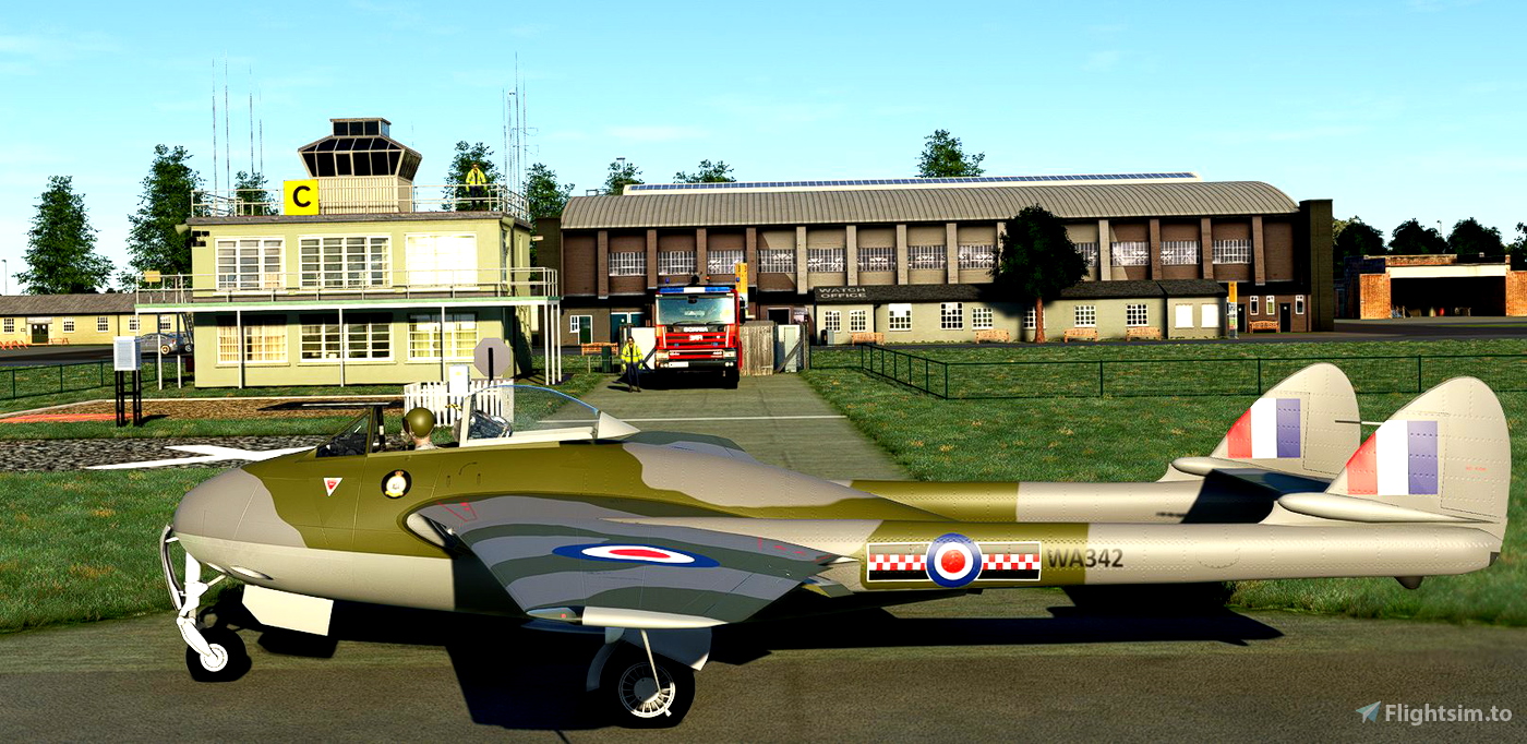 RAF/RN and Swedish Liveries for the SwissMilSim Vampire para Microsoft ...