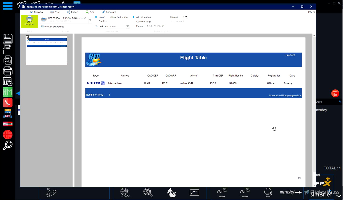 Random Flight Database for Microsoft Flight Simulator | MSFS