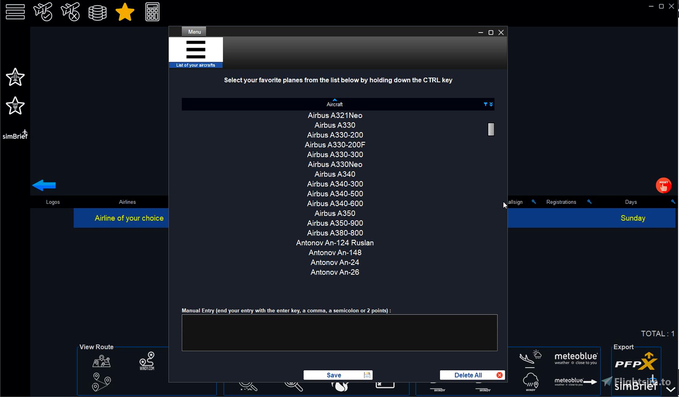 Random Flight Database for Microsoft Flight Simulator | MSFS