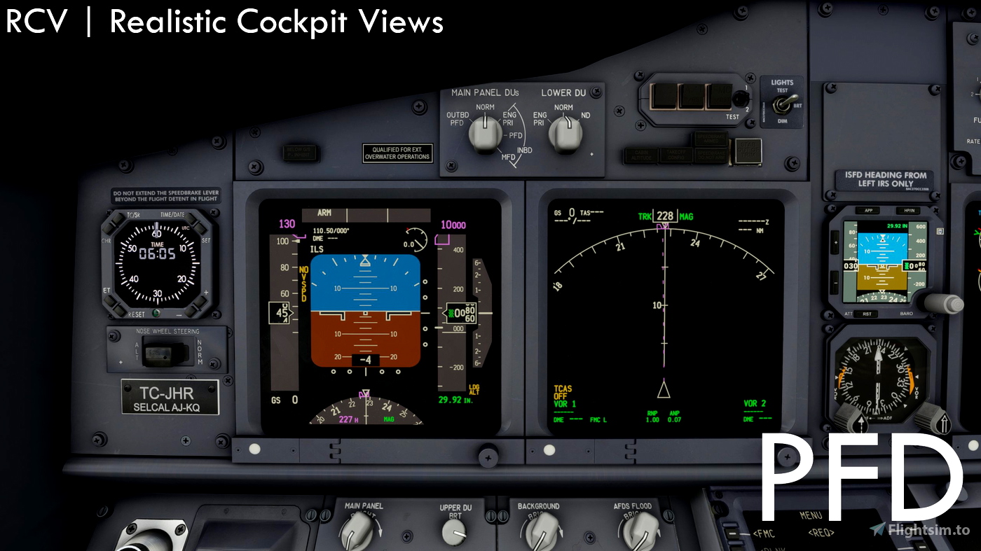 RCV | Realistic Views [PMDG 737-800] for Microsoft Flight Simulator | MSFS