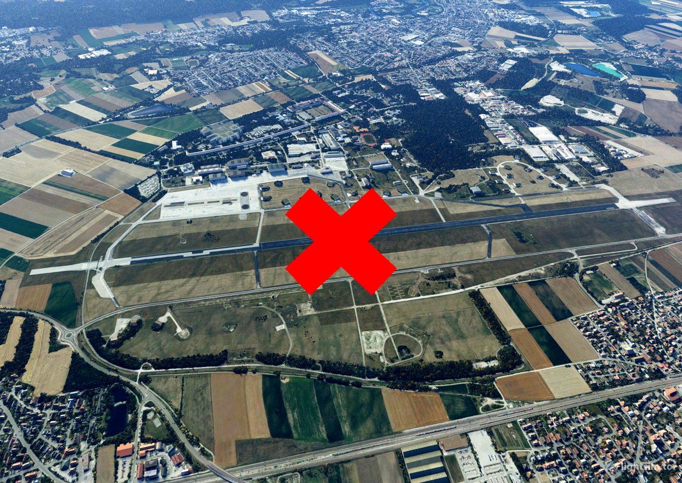 Remove ETSF Fürstenfeldbruck Airbase for Microsoft Flight Simulator | MSFS