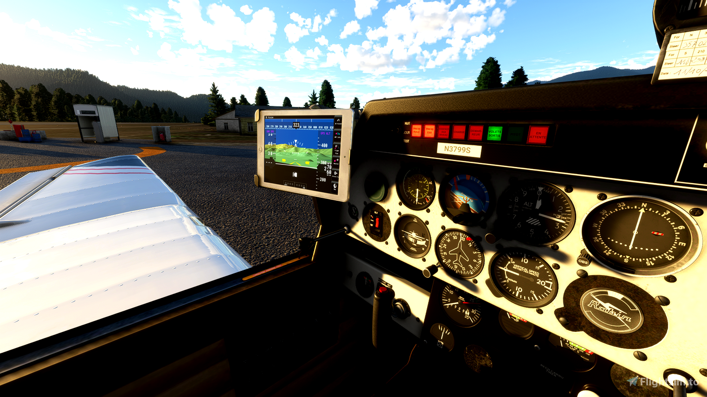 Robin DR400 Avionics Tablet Mod (Asobo/140B Dauphin/180 Regent/120 ...