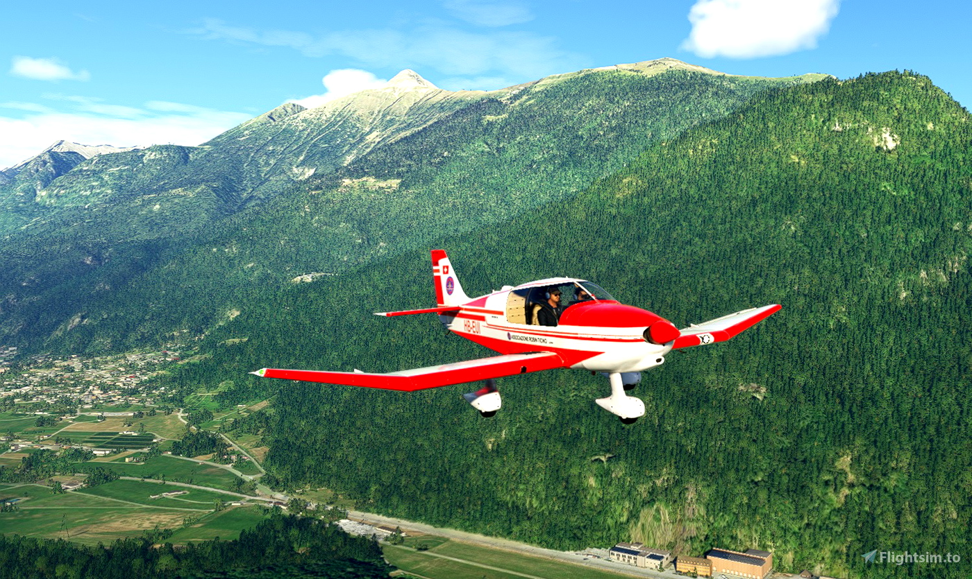 Robin DR400 HB-EUI for Microsoft Flight Simulator | MSFS