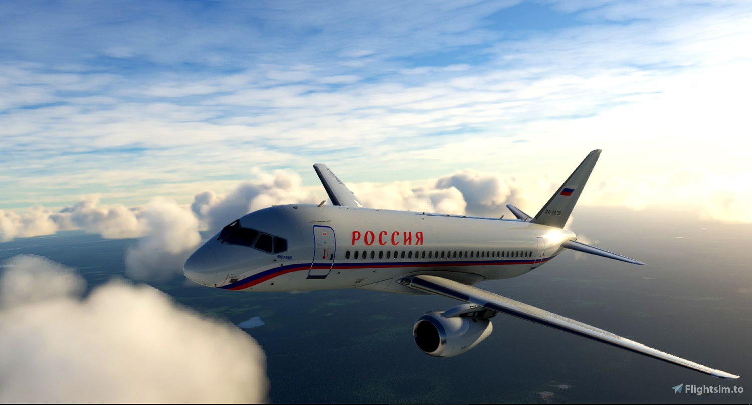 Liveries - Sukhoi Superjet 100 Add-Ons for Microsoft Flight Simulator ...