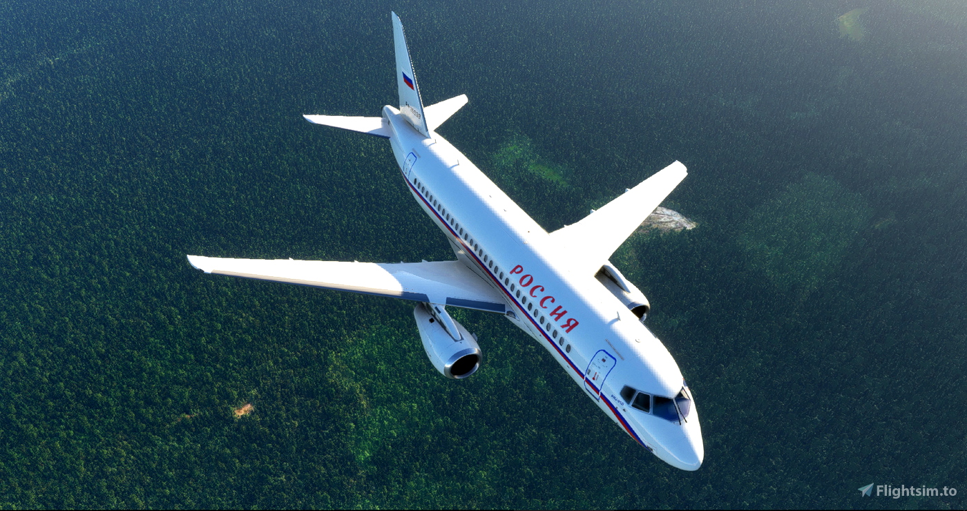 Rossiya - Special Flight Squadron | RA89039 | Headwind SU95 0.3.0 for ...