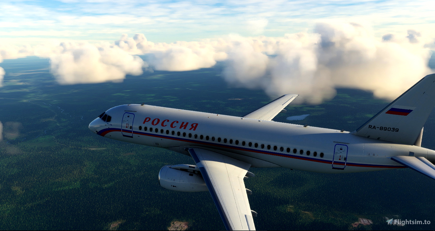 Rossiya - Special Flight Squadron | RA89039 | Headwind SU95 0.3.0 for ...