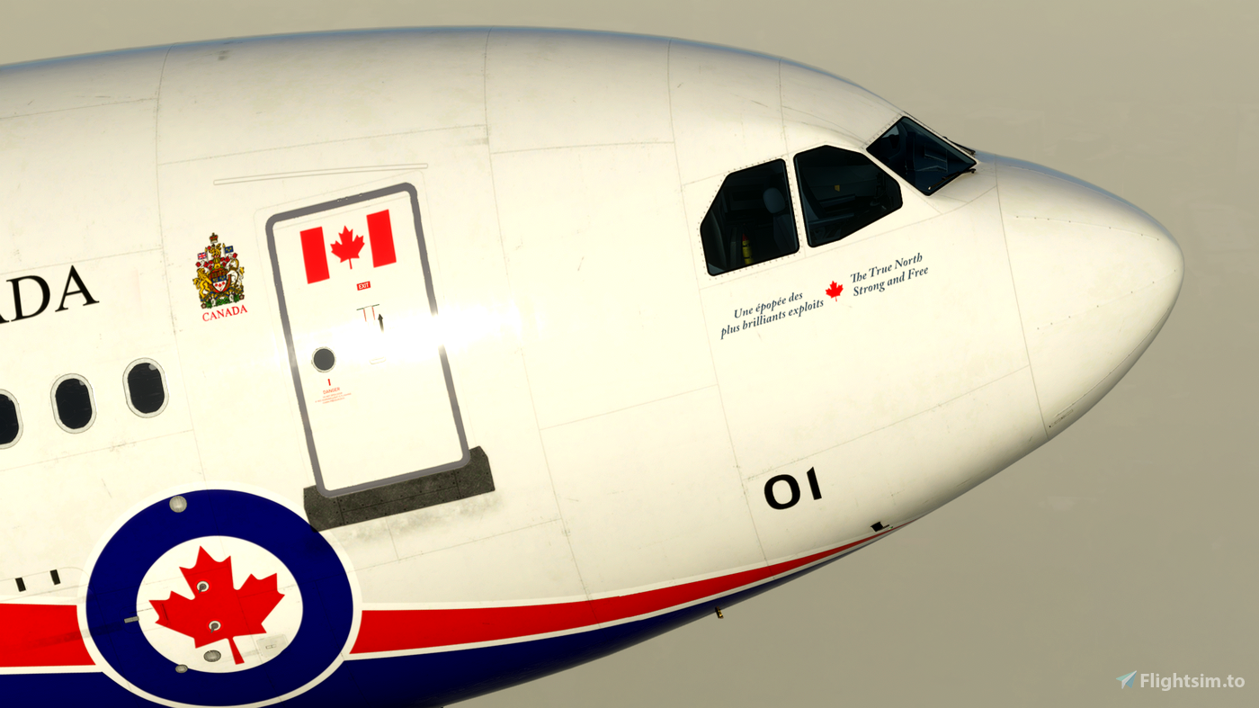Royal Canadian Air Force (RCAF) 15001 - IniBuilds A310 for Microsoft ...