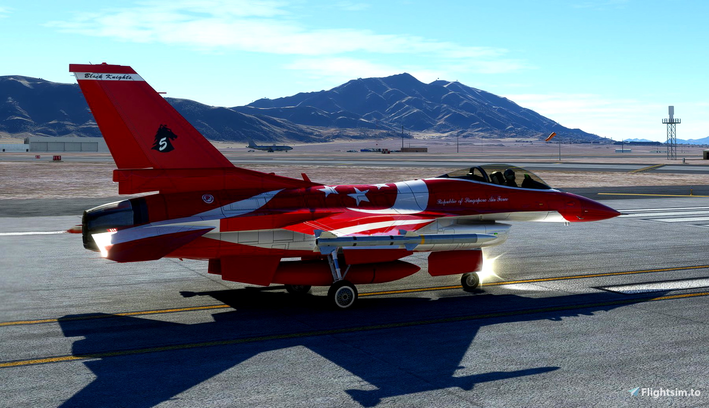 RSAF Black Knights Livery para Microsoft Flight Simulator | MSFS