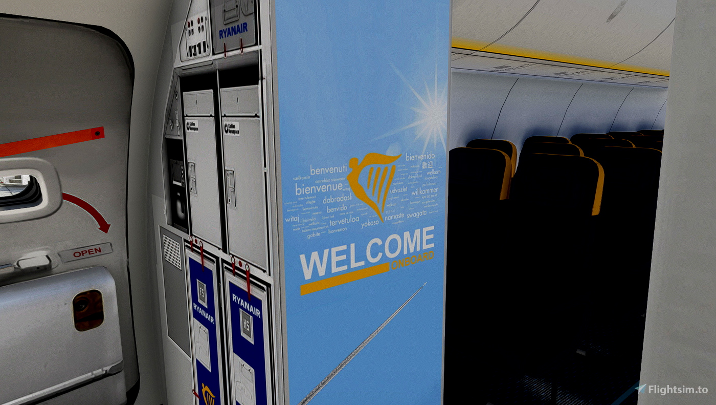 Ryanair B738 EI-GSH (8K) for Microsoft Flight Simulator | MSFS