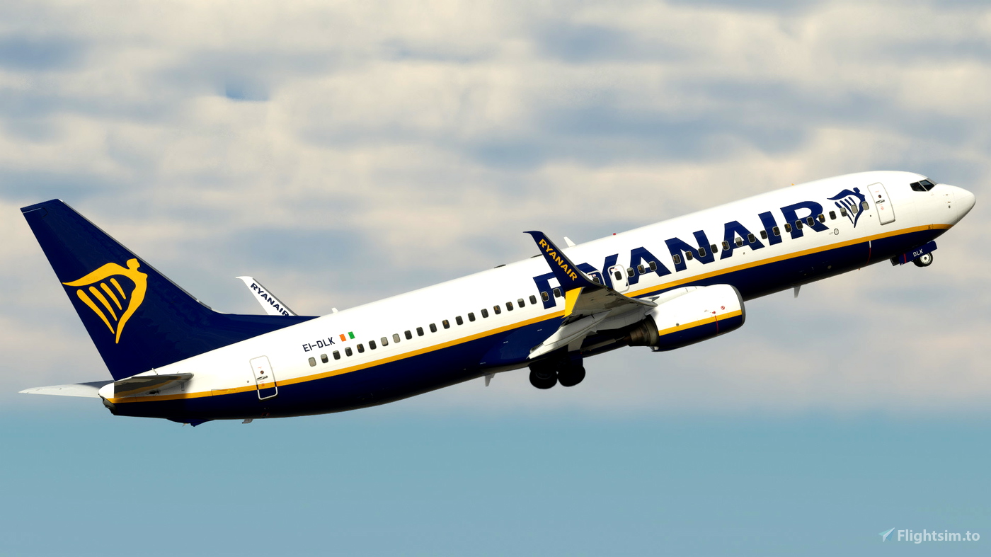 Ryanair (Split Scimitar Packs) - PMDG 737-800 for Microsoft Flight Simulator | MSFS