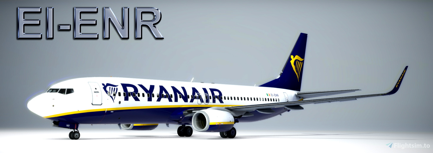 Ryanair EI-ENR for Microsoft Flight Simulator | MSFS