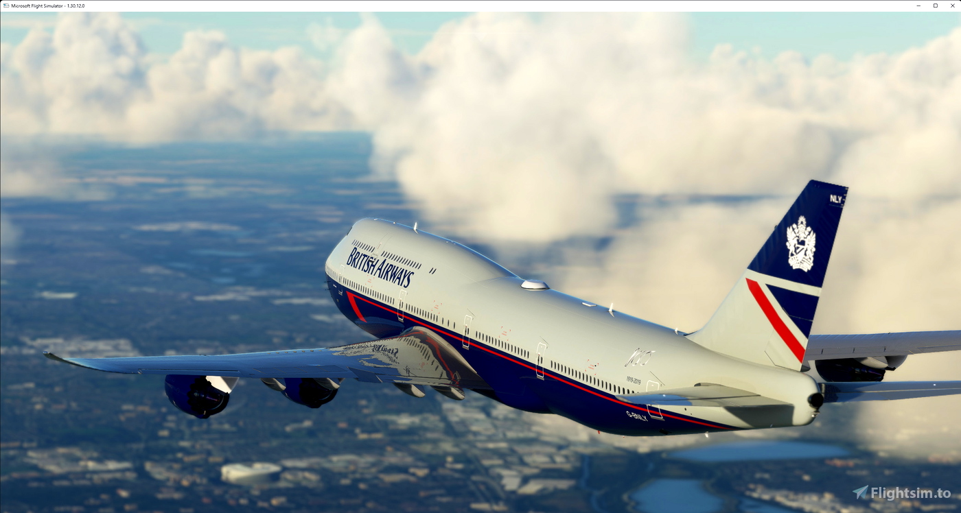 Salty Simulations | Boeing 747-8i | BRITISH AIRWAYS Landor | G-BNLY for Microsoft Flight ...