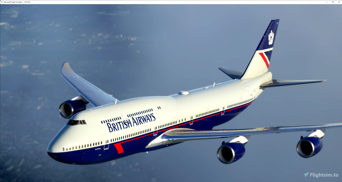 Salty Simulations | Boeing 747-8i | BRITISH AIRWAYS Landor | G-BNLY for Microsoft Flight ...