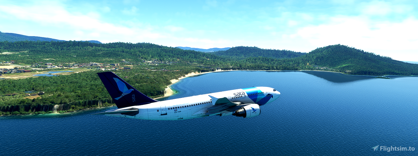 SATA A310 (classic blue tail) for Microsoft Flight Simulator | MSFS