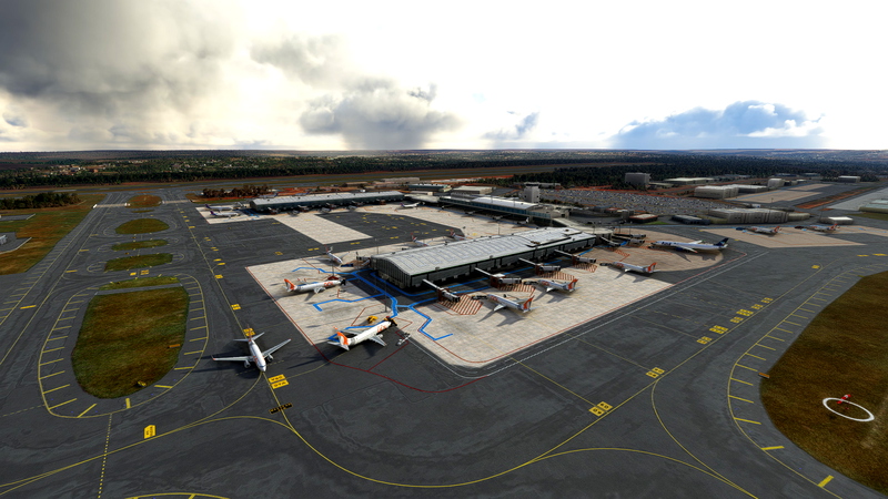 SBBR - Juscelino Kubitschek Intl - Brasília for Microsoft Flight ...