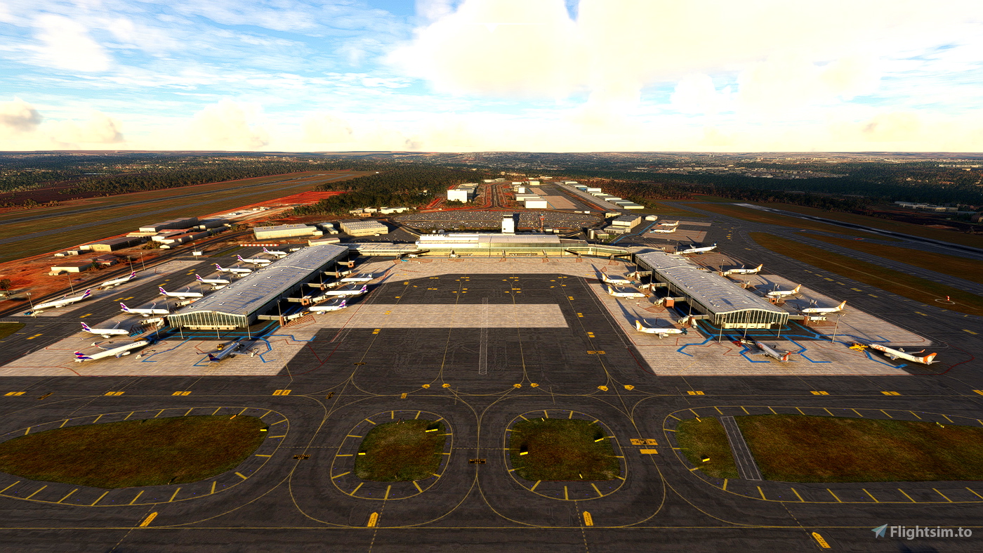 SBBR - Juscelino Kubitschek Intl - Brasília for Microsoft Flight ...