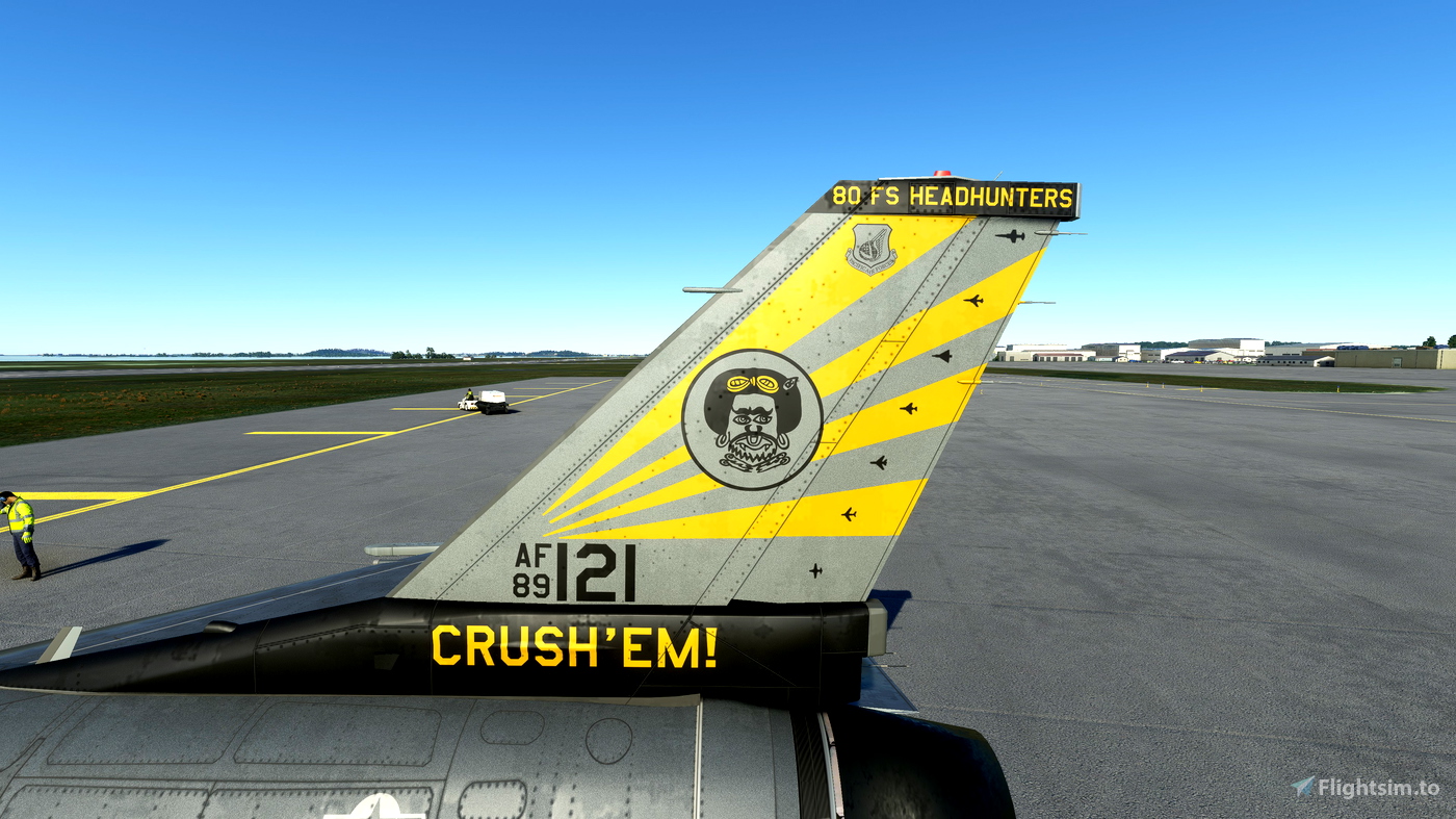 SC Designs F-16 PACAF 80th FS - Juvats for Microsoft Flight Simulator ...