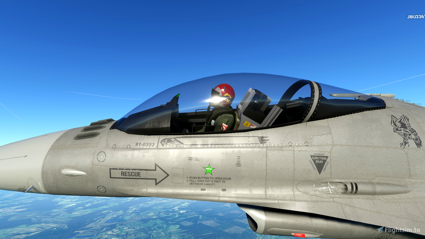 SC Designs F-16 USAF 77th FS - Gamblers for Microsoft Flight Simulator ...