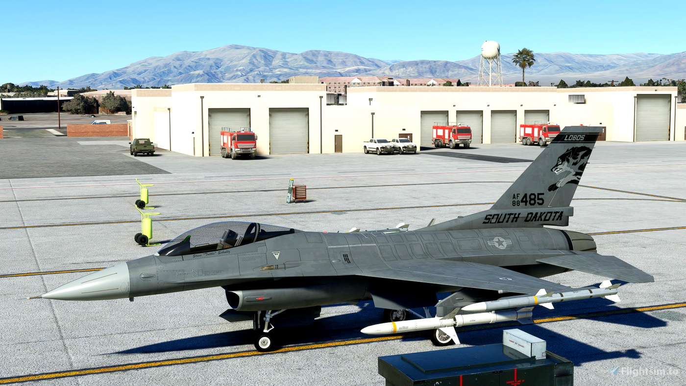 SC Designs F-16C - 175th FS 'Lobos' (Old and new paint scheme) for ...