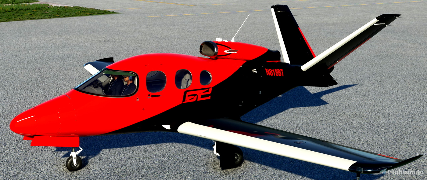 SF50 Vision Jet N25MG and Redhawk for Microsoft Flight Simulator | MSFS