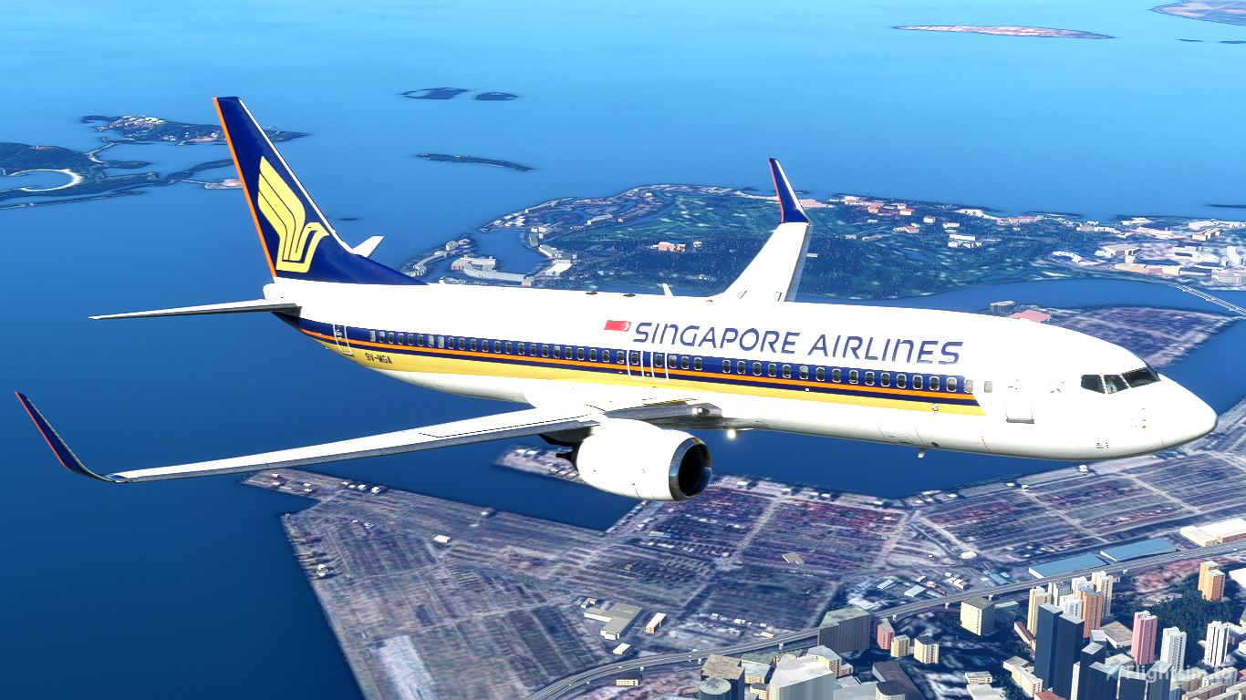 Singapore Airlines 9V-MGA for Microsoft Flight Simulator | MSFS